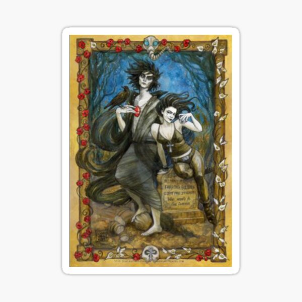 "Sandman" Sticker for Sale by ARTschoP | Redbubble