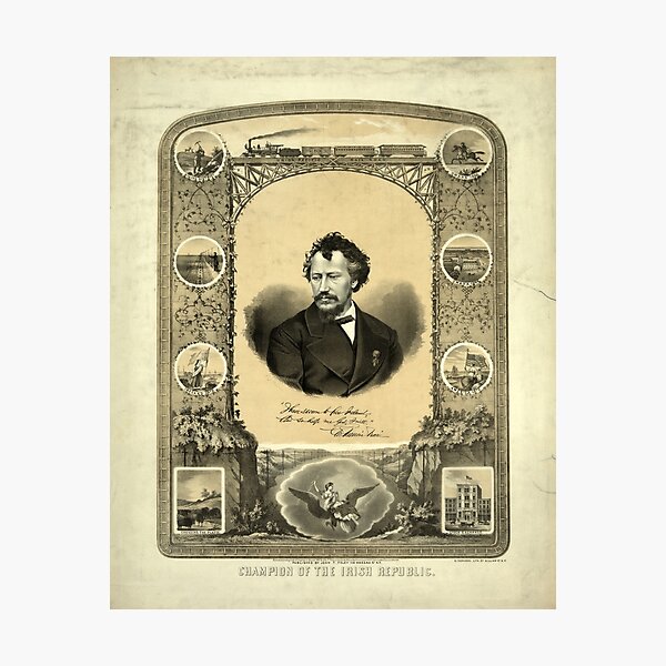 Lámina fotográfica «Campeón de la República de Irlanda, George Francis ...