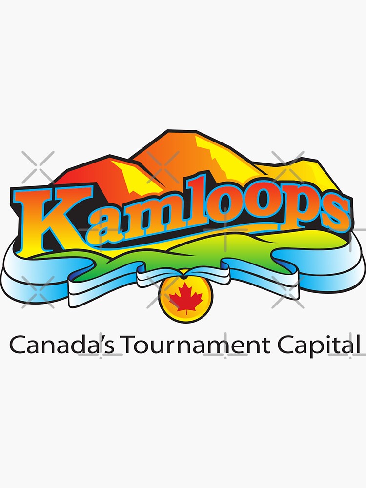 "Logo of Kamloops, British Columbia" Sticker for Sale by Shav | Redbubble