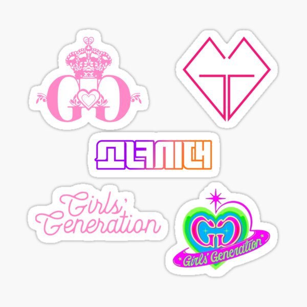 "Girls' Generation Logos Sticker Pack" Sticker for Sale by pingupop ...