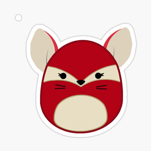 "Fifi the Red Woodland Fox Squishmallow" Sticker for Sale by xaritha ...