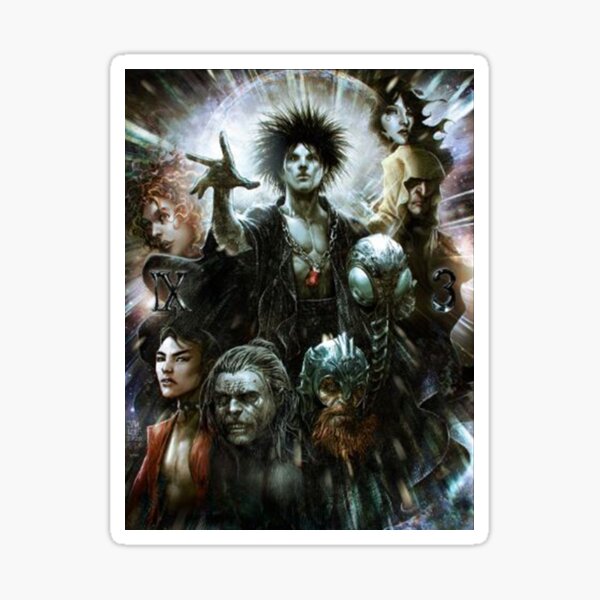 "Sandman" Sticker for Sale by ARTschoP | Redbubble