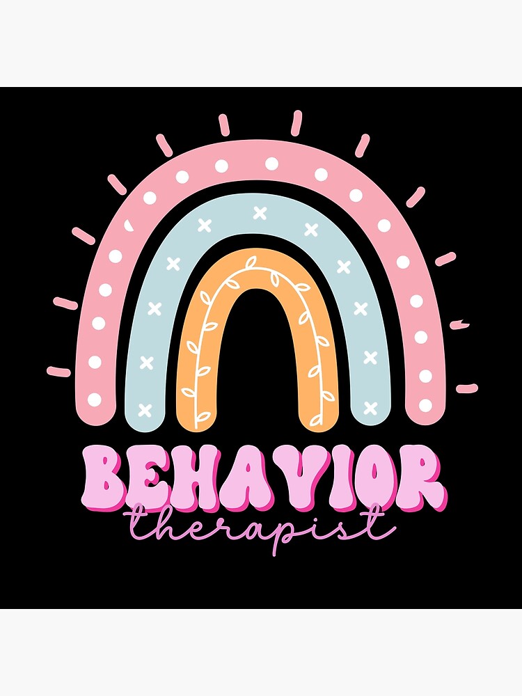 Póster «RBT Behavior Therapist Rainbow, análisis de comportamiento ...