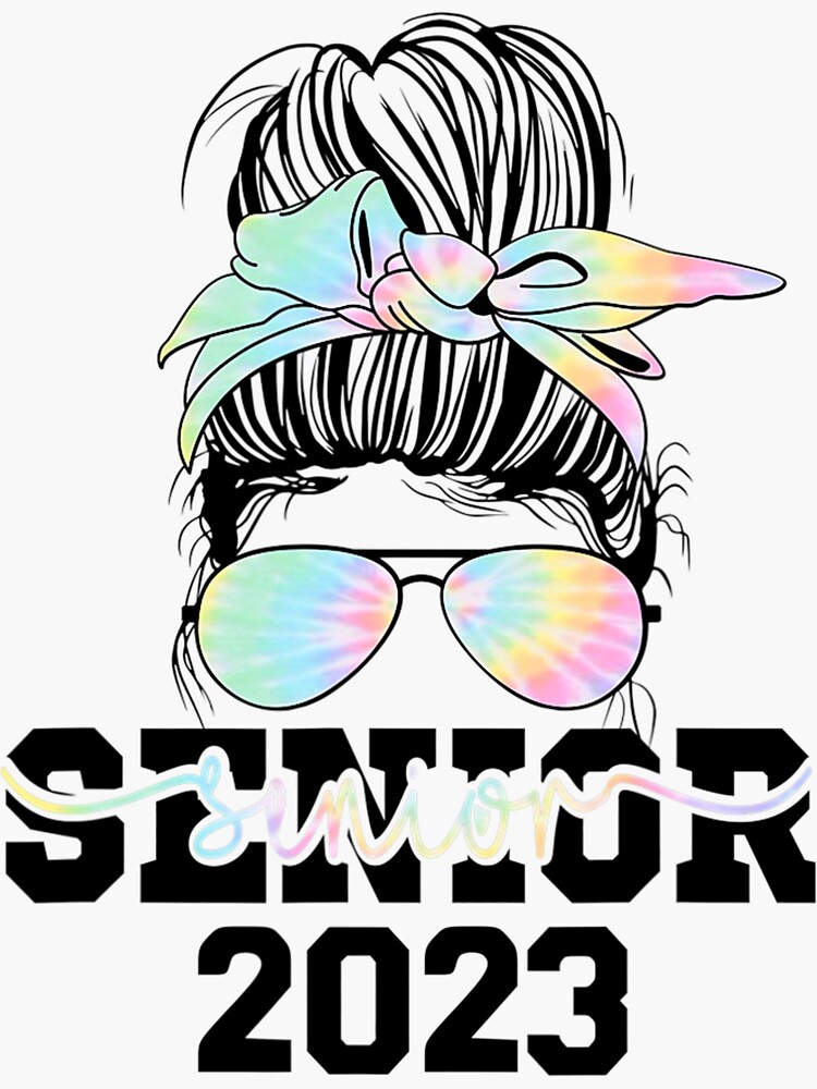 "Class of 2023 Girls Womens Senior 23 Graduation" Sticker for Sale by ...