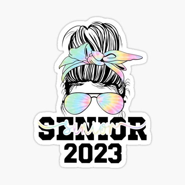 "Class of 2023 Girls Womens Senior 23 Graduation" Sticker for Sale by ...