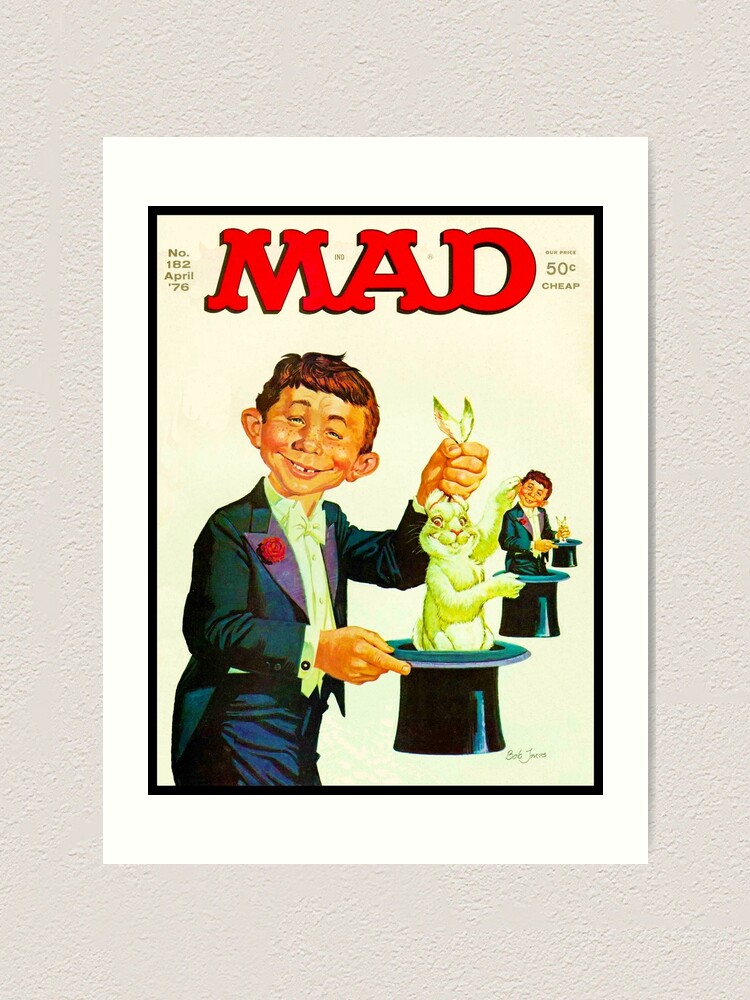 "CLASSIC VINTAGE MAD MAGAZINE COVER ART" Art Print for Sale by ...