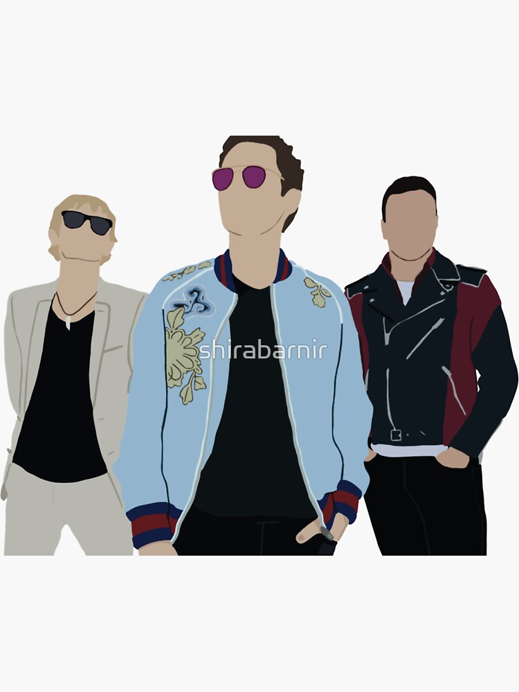 "Muse band Silhouette " Sticker for Sale by shirabarnir | Redbubble