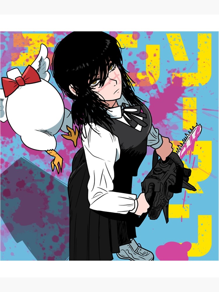 "Asa Mitaka - Chainsaw Man " Art Print for Sale by FALLofEVE | Redbubble