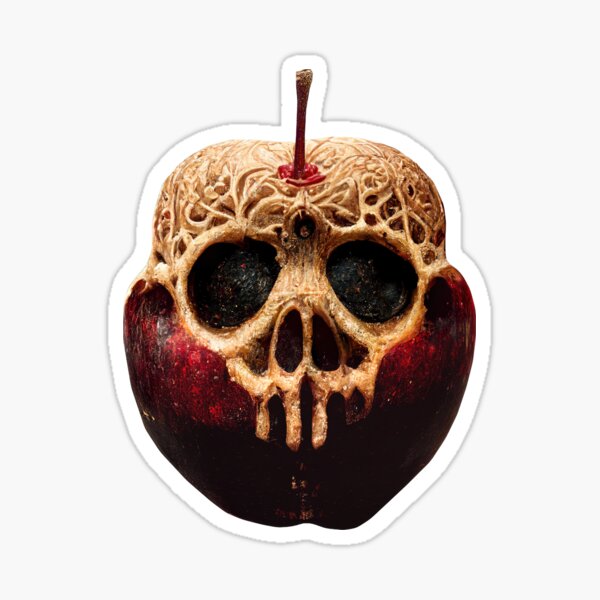 "Bad Apple" Sticker for Sale by ChasmicArt | Redbubble