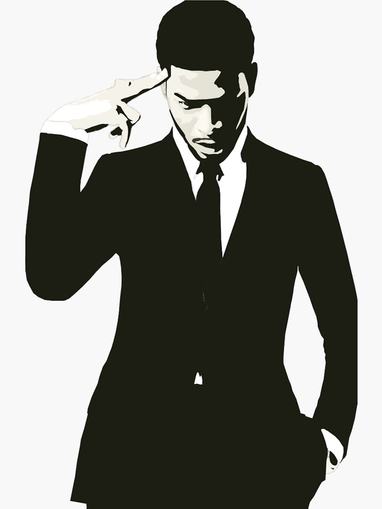 "Rap man" Sticker for Sale by Omshego | Redbubble