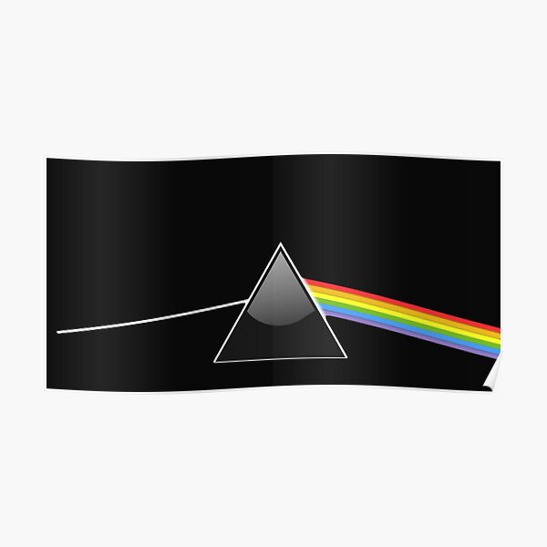 "Refraction Prism Rainbow" Poster for Sale by bububearshop | Redbubble