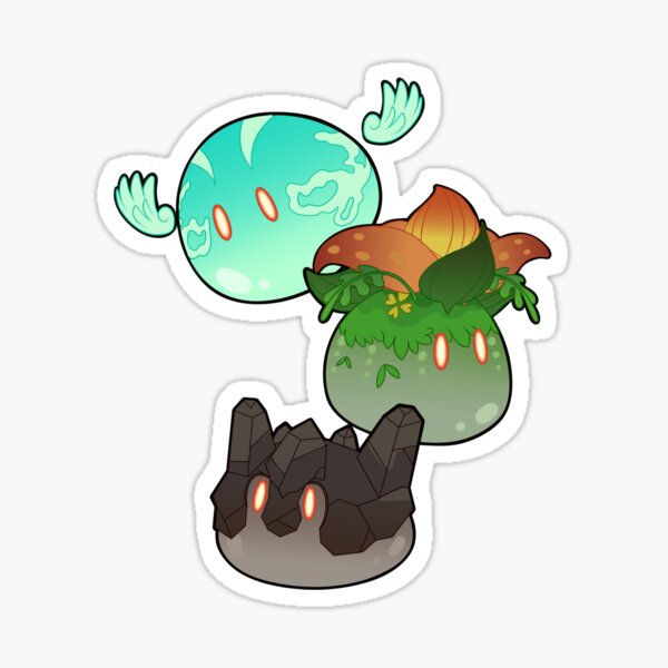 "Slime Stack #1 Chibi" Sticker for Sale by JewelDrawsMerch | Redbubble