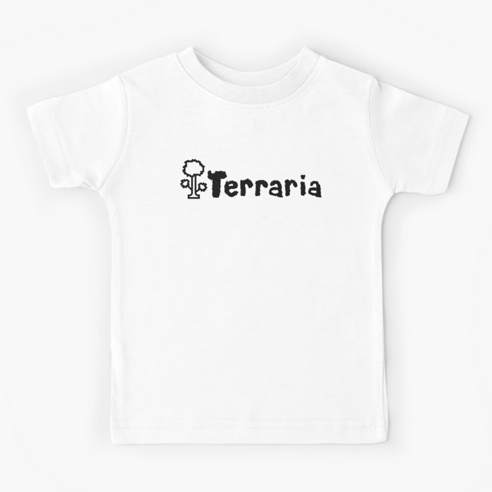 "Terraria Merch Terraria Logo" Kids T-Shirt for Sale by RayessAya ...