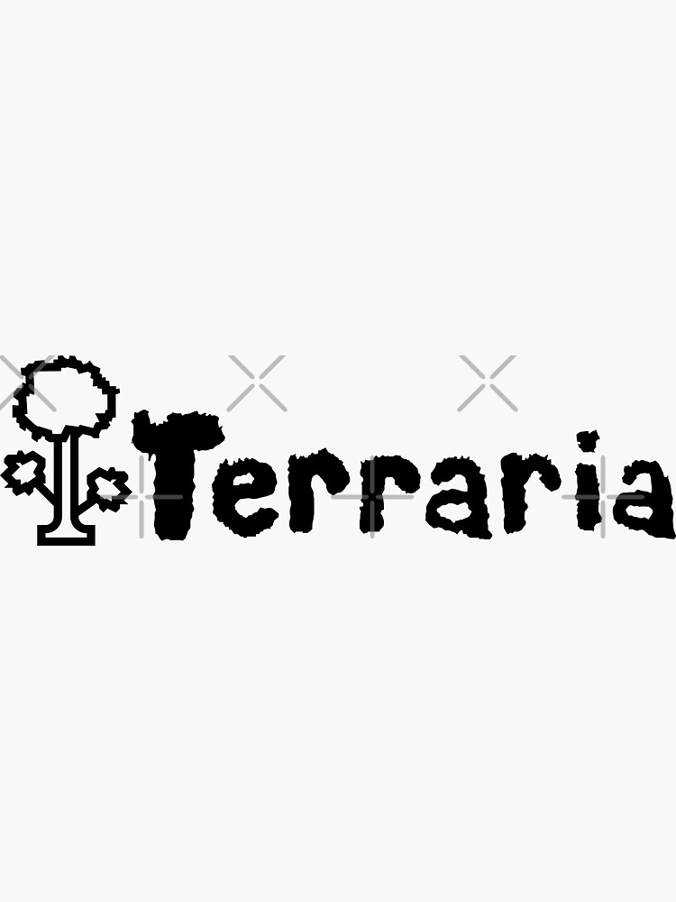 "Terraria Merch Terraria Logo" Sticker for Sale by RayessAya | Redbubble