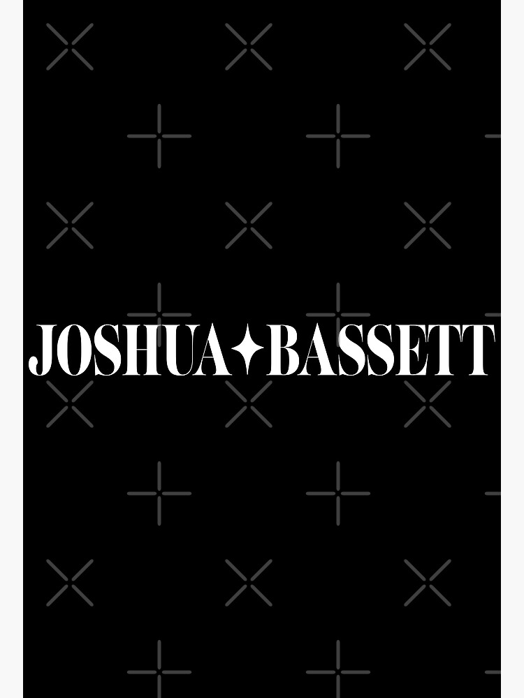 "Joshua Bassett Merch Joshua Bassett Logo" Art Print for Sale by ...