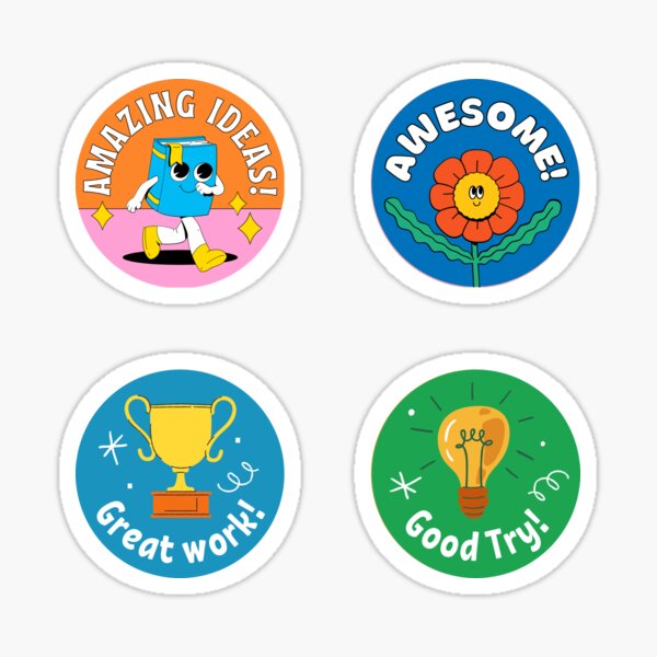 "Good performance Student Teacher Sticker pack No.4" Sticker for Sale ...