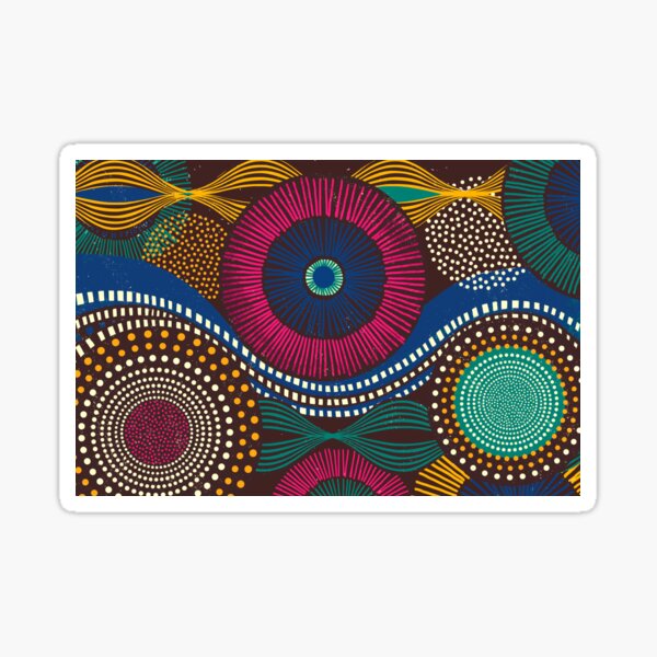 "African Pattern" Sticker for Sale by aymanjrm | Redbubble