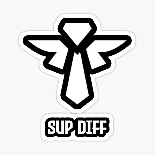"Sup diff - Support Main" Sticker for Sale by anivielol | Redbubble