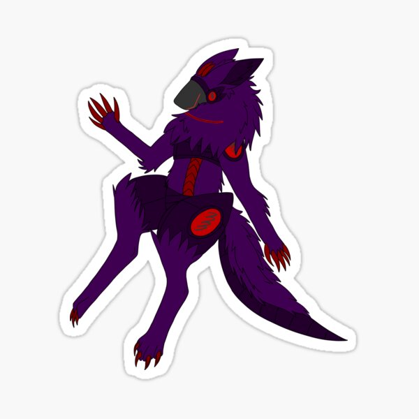"Protogen Chibi" Sticker for Sale by Coywalf-Shop | Redbubble