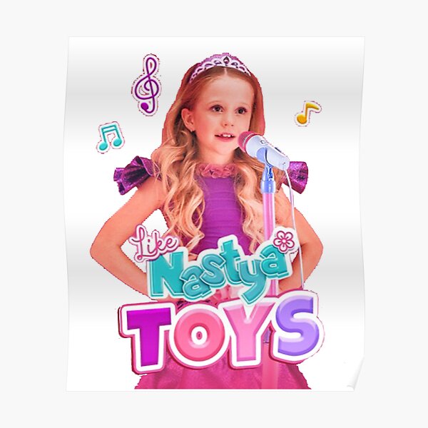 " like nastya" Poster for Sale by JIFER | Redbubble