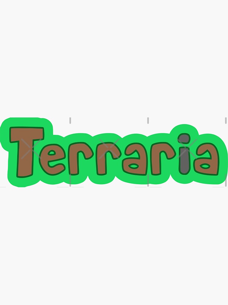 "Terraria Merch Terraria Logo" Sticker for Sale by RayessAya | Redbubble