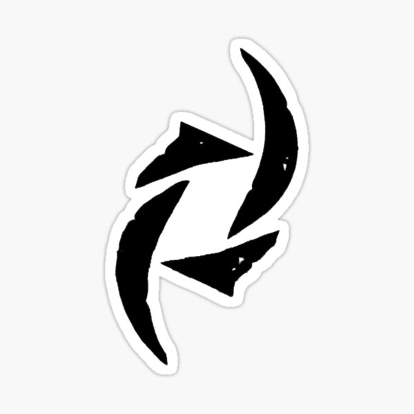 "album logo black halestorm" Sticker for Sale by 1stepbeyond | Redbubble