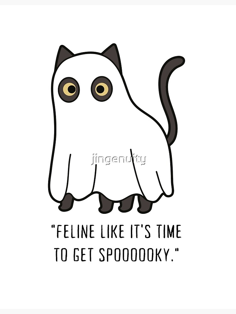 Póster «Felino como el momento de obtener la ilustración del disfraz de ...