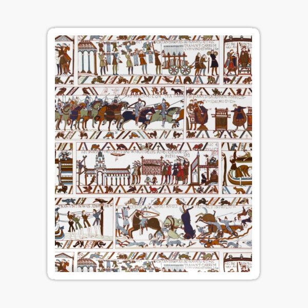 " ️ ️ BAYEUX ️ ️ " Sticker for Sale by KasbahArt | Redbubble