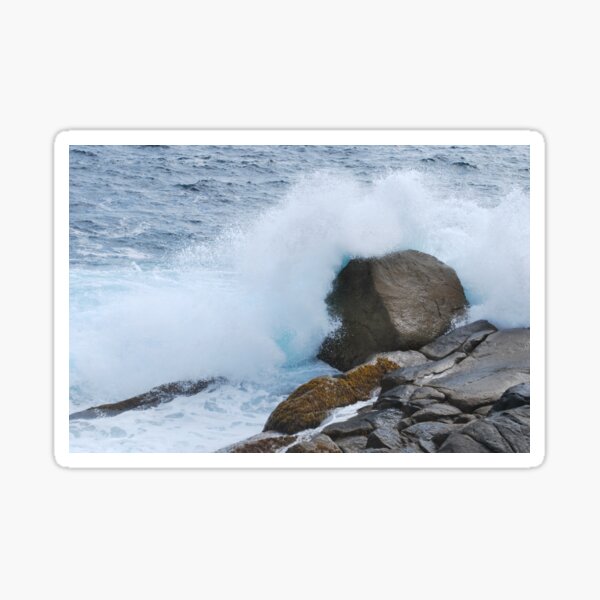 "Caution Splash Zone" Sticker for Sale by Too-D-Tara | Redbubble