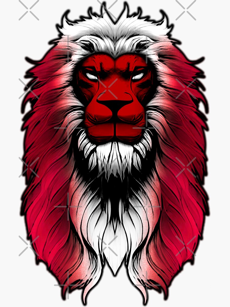"Canada Lion" Sticker for Sale by DesignJoker | Redbubble