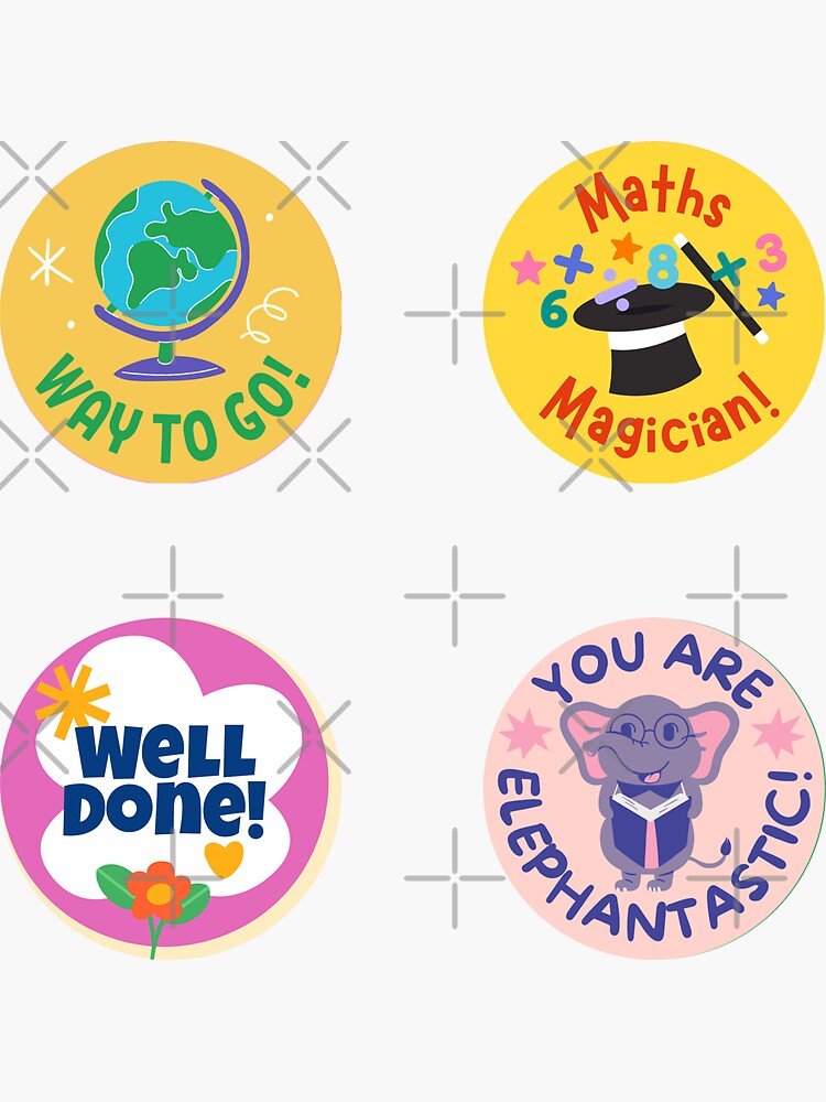 "Good performance student teacher Sticker pack No.5" Sticker for Sale ...