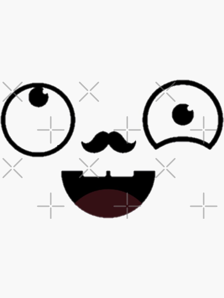 "Smug Face" Sticker for Sale by H4ation | Redbubble