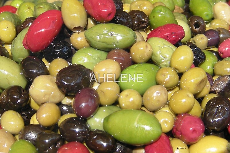 "colors of the olives" by AHELENE | Redbubble