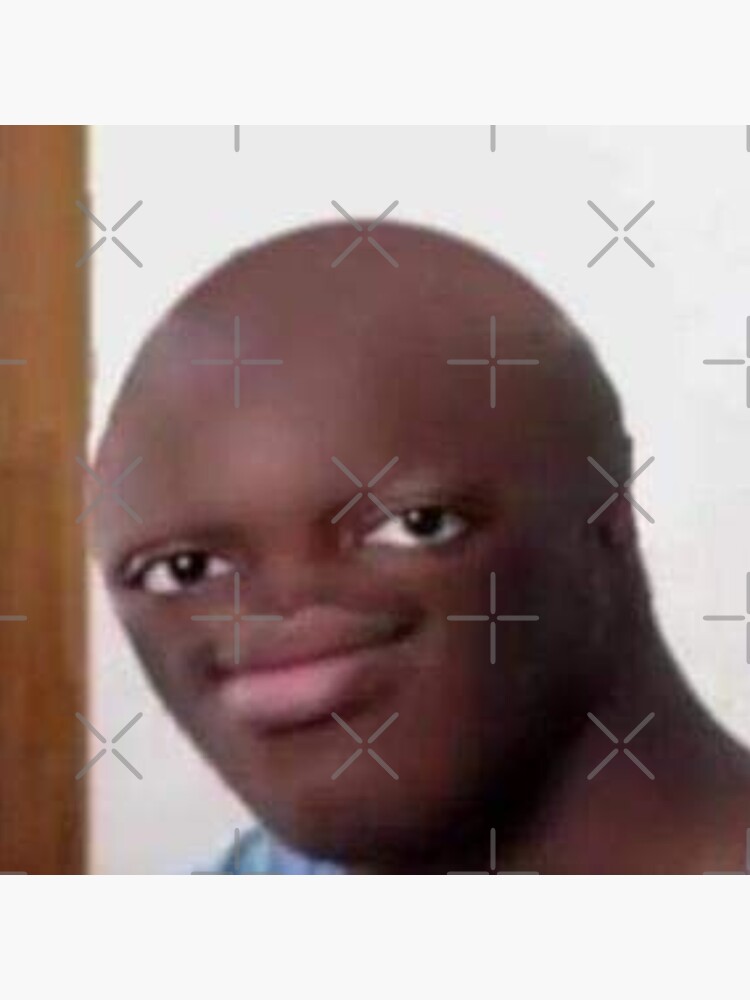 "Bald ksi meme " Sticker for Sale by Sid-B | Redbubble