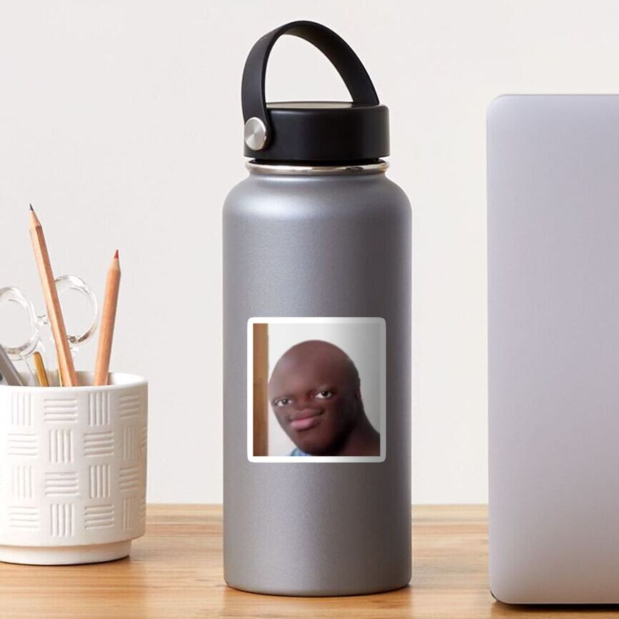 "Bald ksi meme " Sticker for Sale by Sid-B | Redbubble