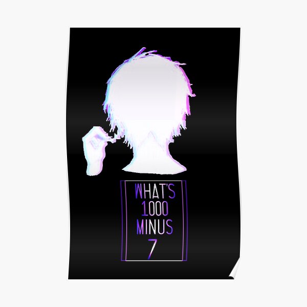 1000 Minus 7 Posters | Redbubble