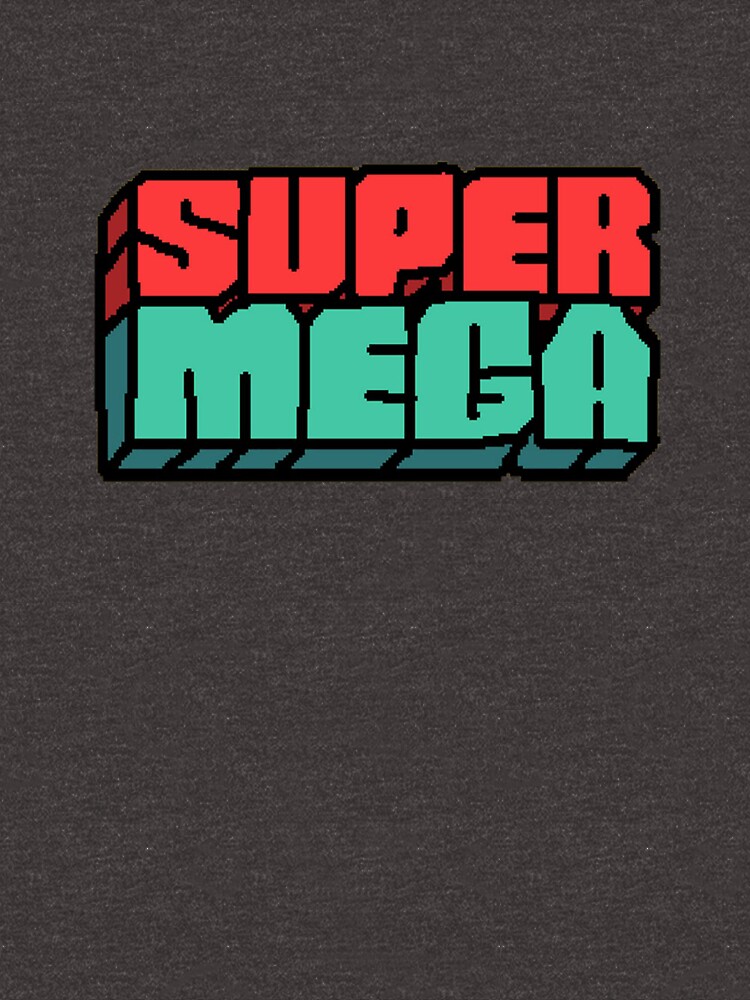 "SuperMega Logo Merch" T-shirt for Sale by sp00kyboi | Redbubble ...