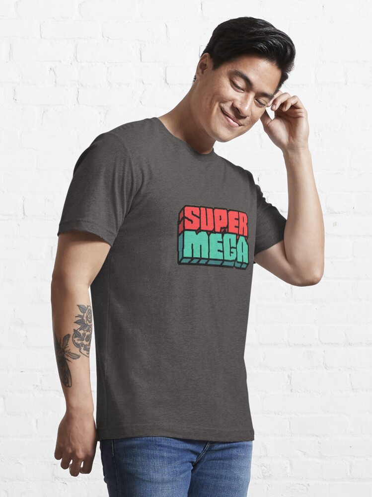 "SuperMega Logo Merch" T-shirt for Sale by sp00kyboi | Redbubble ...