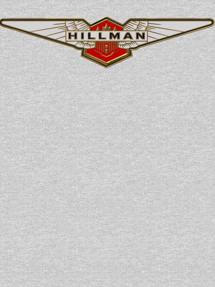 "Classic Car Logos - Hillman" Essential T-Shirt for Sale by ...