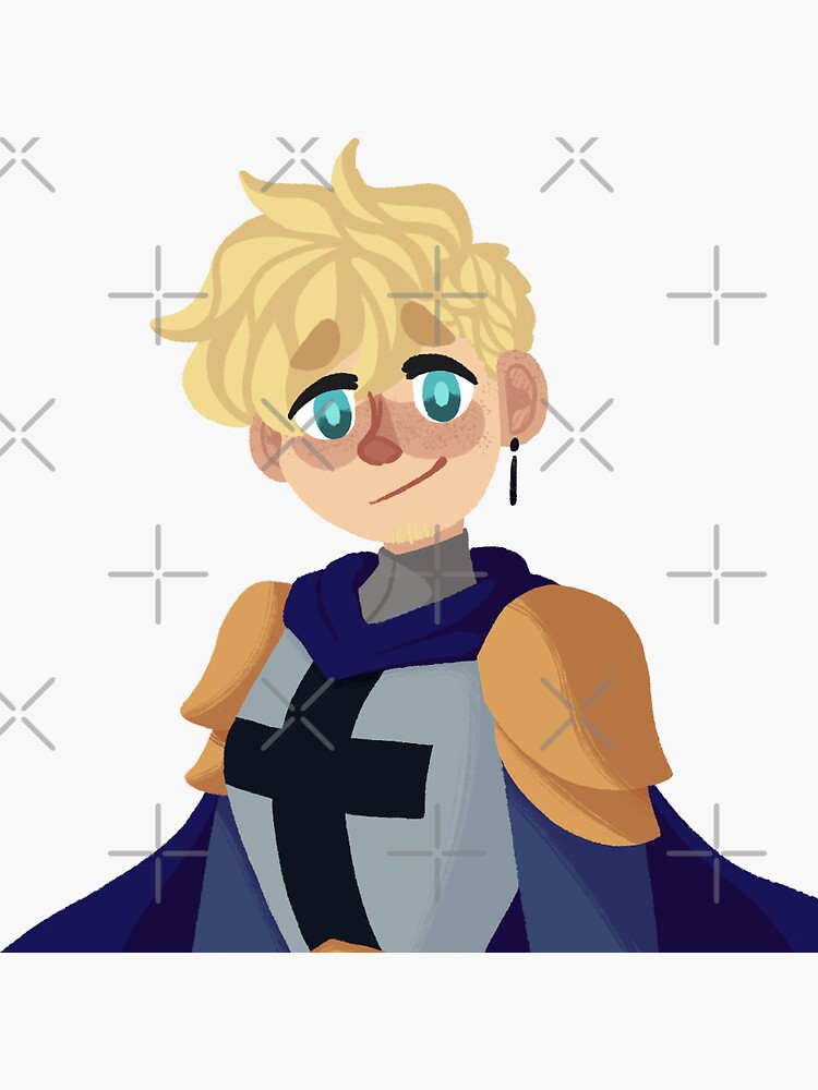 "Garroth Ro'meave (Season 3)" Sticker for Sale by Aoikitty | Redbubble