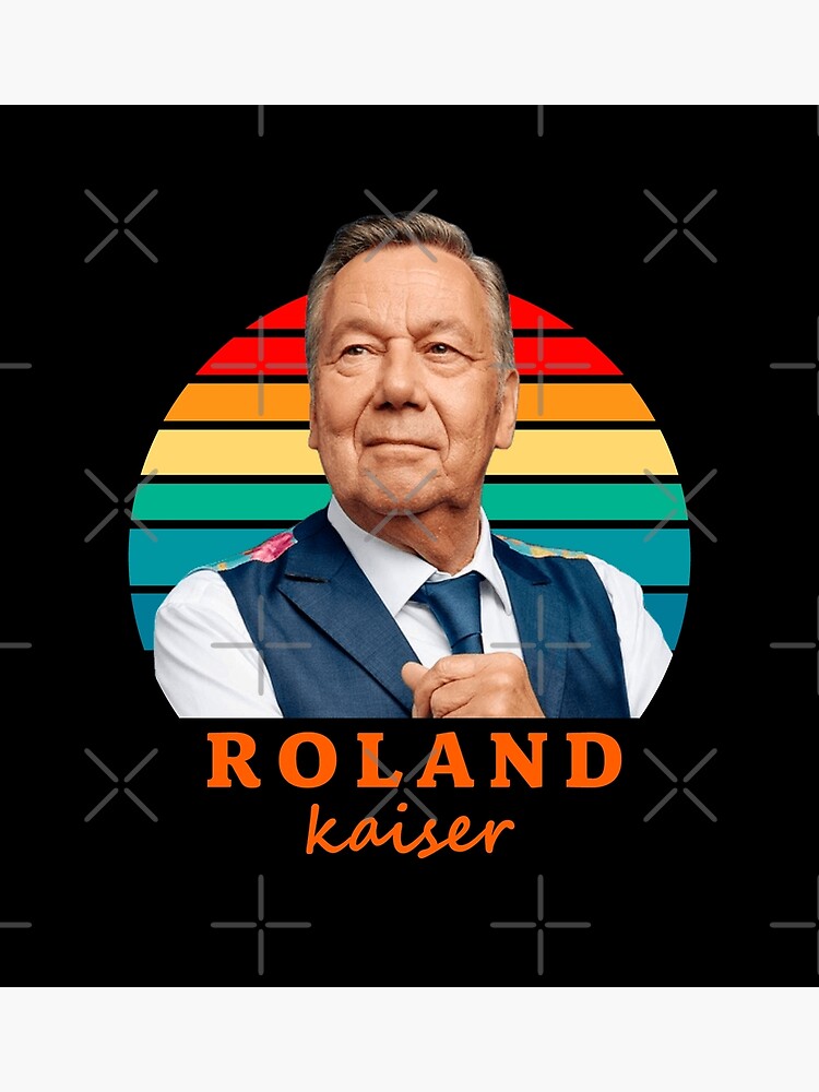 "Roland Kaiser " Poster for Sale by sayedmossad | Redbubble