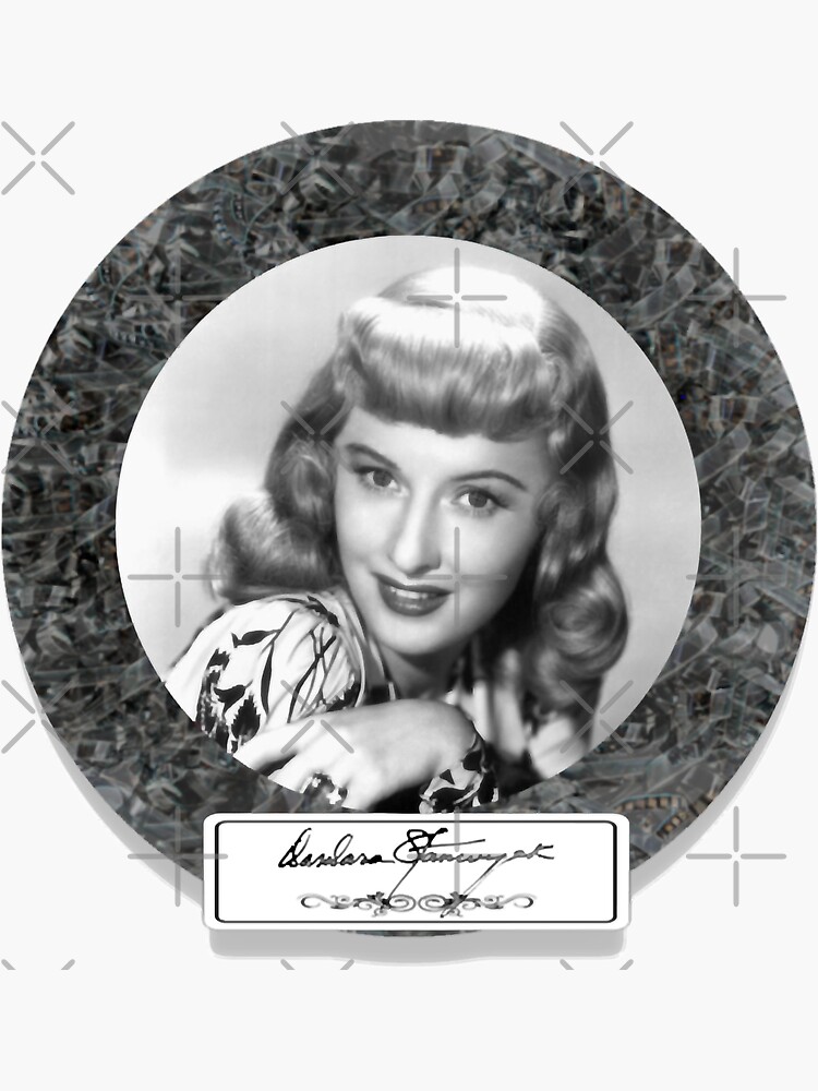 "Excellent Roles Film Original Vintage Barbara Stanwyck Movie Star ...