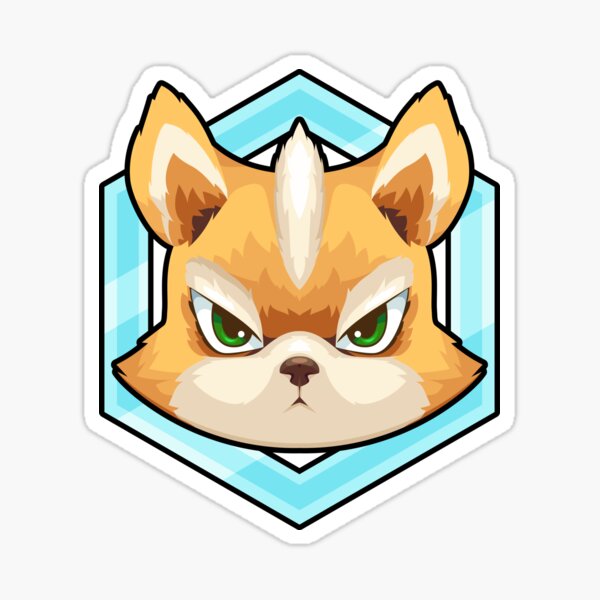 "StarFox" Sticker by Miago | Redbubble