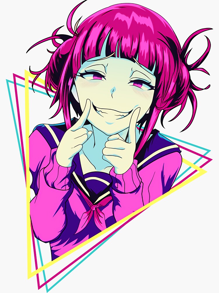 "Anime Character Himik0 Toga - MHA/Perfect Design" Sticker for Sale by ...