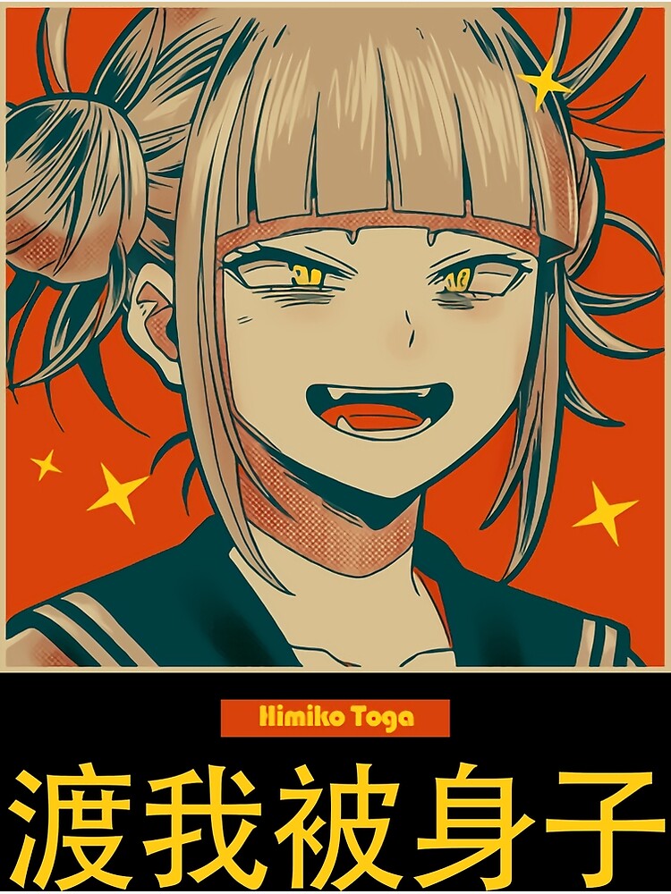 "MHA Anime Toga/Designs For Men and Women" Art Print for Sale by ...