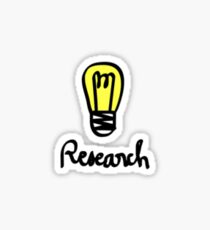 Research Stickers | Redbubble
