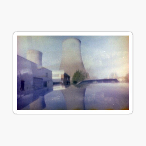 "Didcot Power Station 2014 (through a pinhole)" Sticker for Sale by ...
