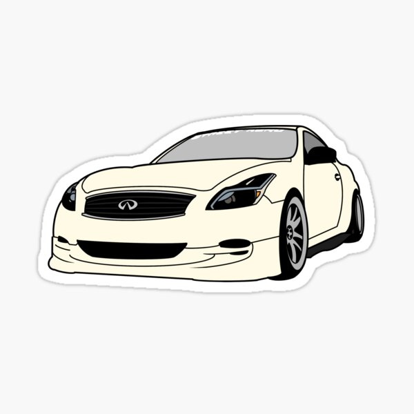 "G37 - symetrycal" Sticker for Sale by 4theloveofHonda | Redbubble