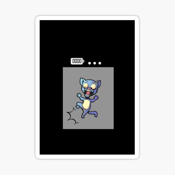 "Funny Cat meme, curious cat." Sticker for Sale by Ramiquin93 | Redbubble