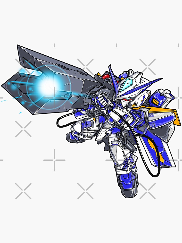 "SD Astray Blue Frame" Sticker for Sale by visualnoise | Redbubble